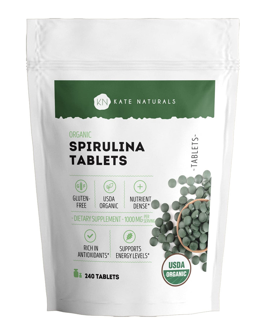 easy to swallow spirulina supplement
