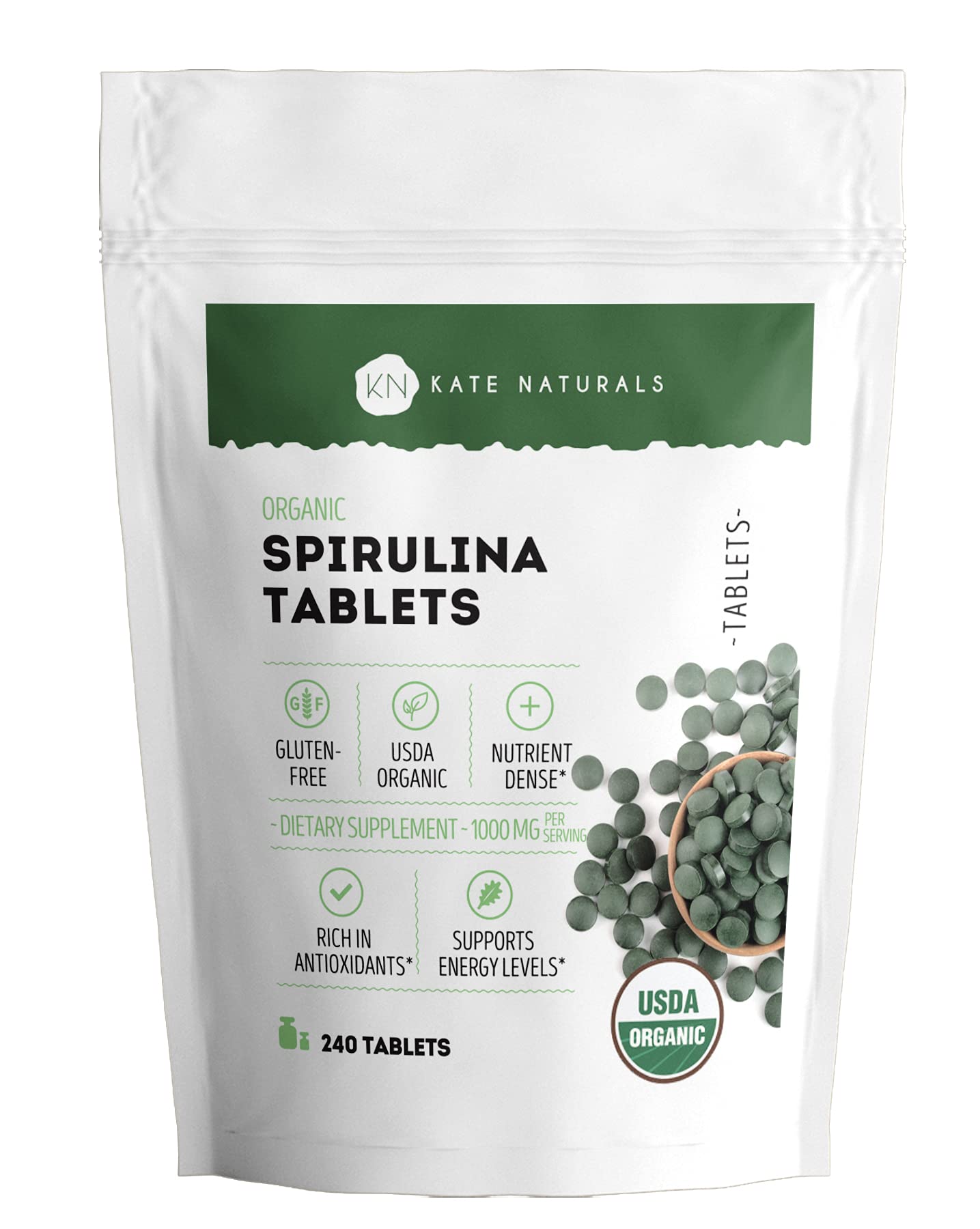 easy to swallow spirulina supplement