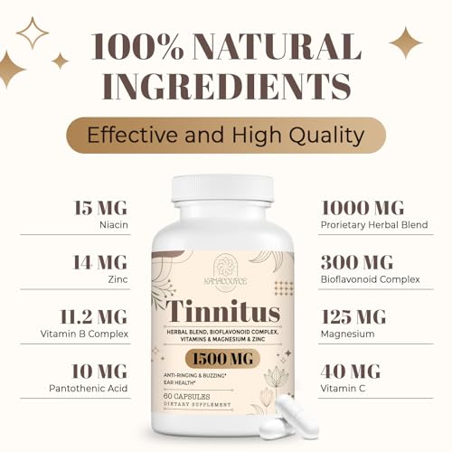 easy to swallow tinnitus capsules