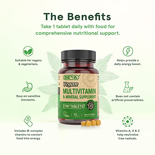 easy-to-swallow tiny multivitamin tablets