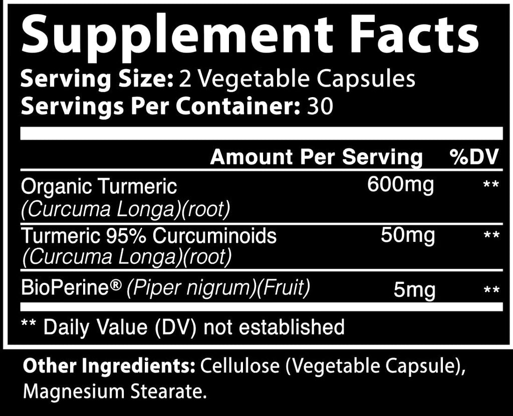 easy to swallow turmeric capsules