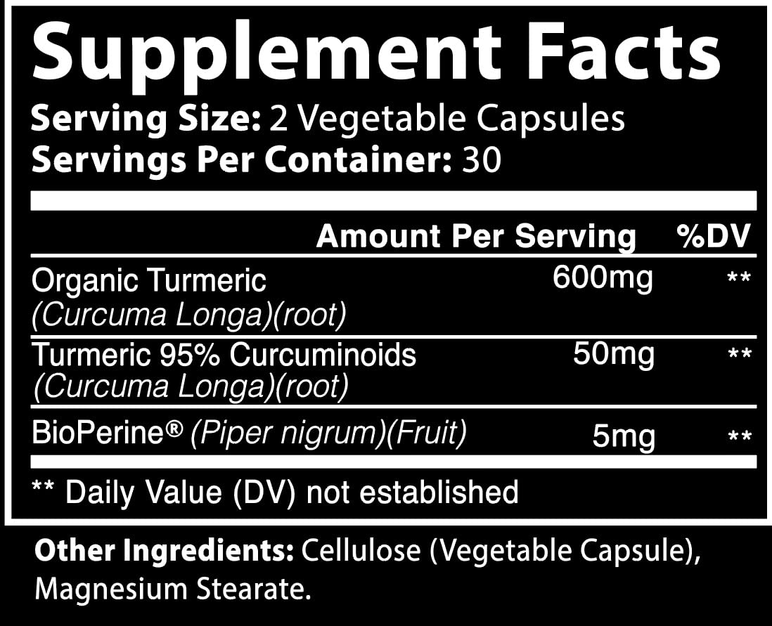 easy to swallow turmeric capsules