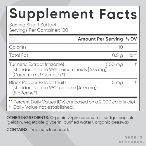 easy-to-swallow turmeric softgel capsules