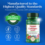 easy-to-swallow vegan collagen pills
