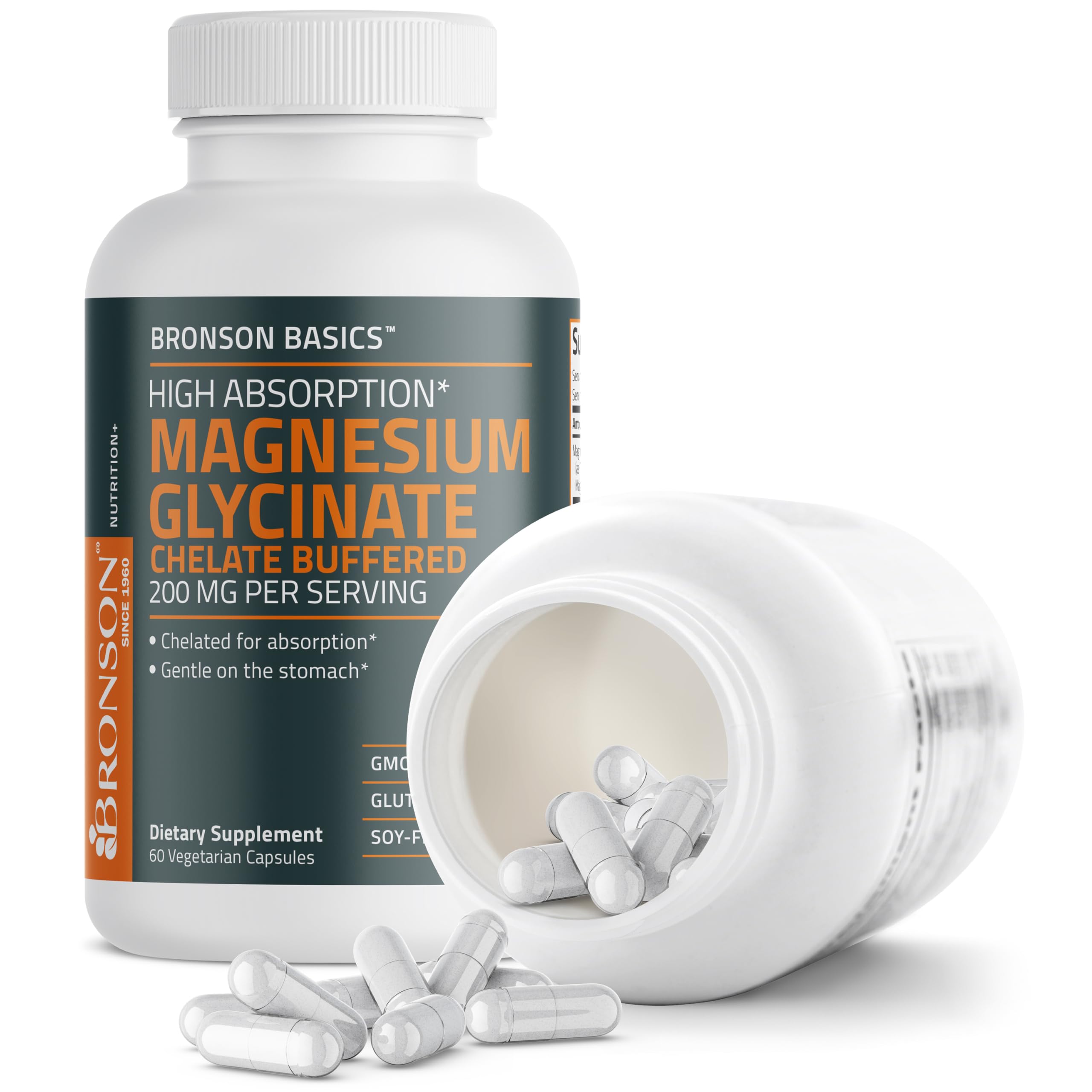 easy-to-swallow vegetarian magnesium capsules
