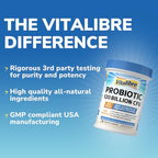 easy-to-swallow vegetarian probiotic capsules