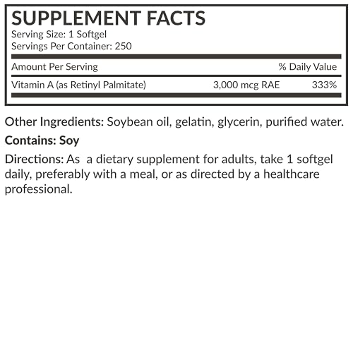 easy to swallow vitamin A pills