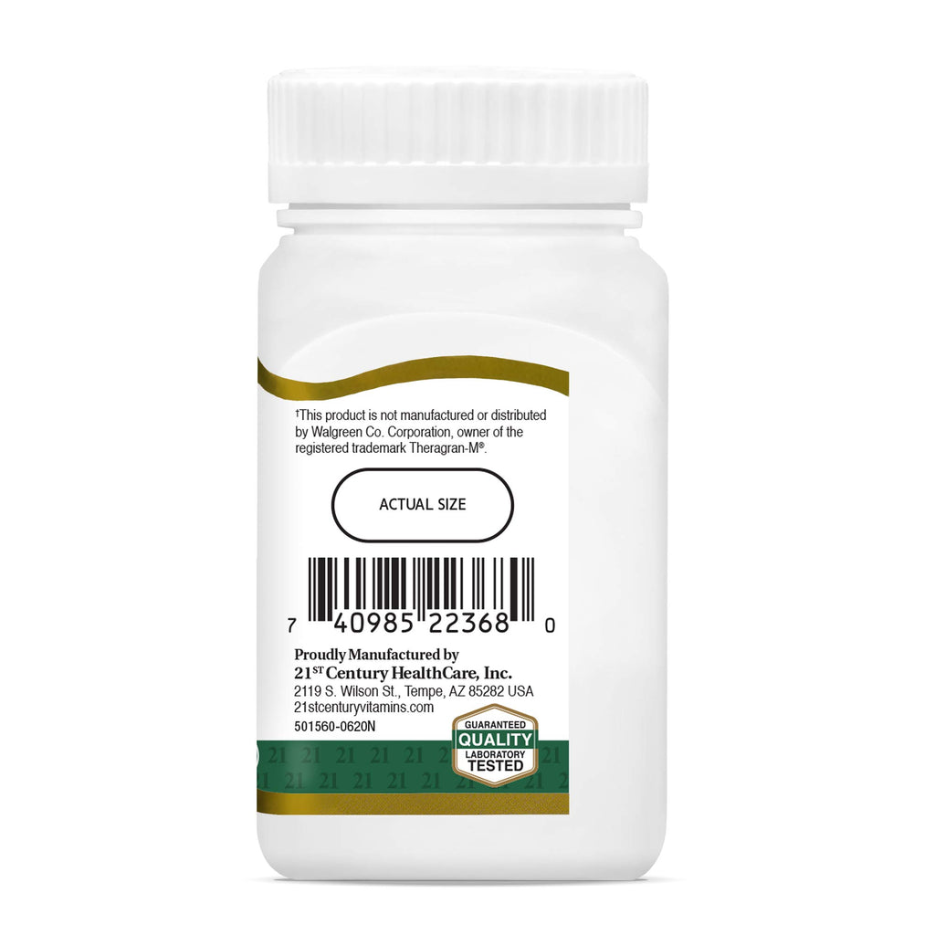 easy-to-swallow vitamin and mineral pills