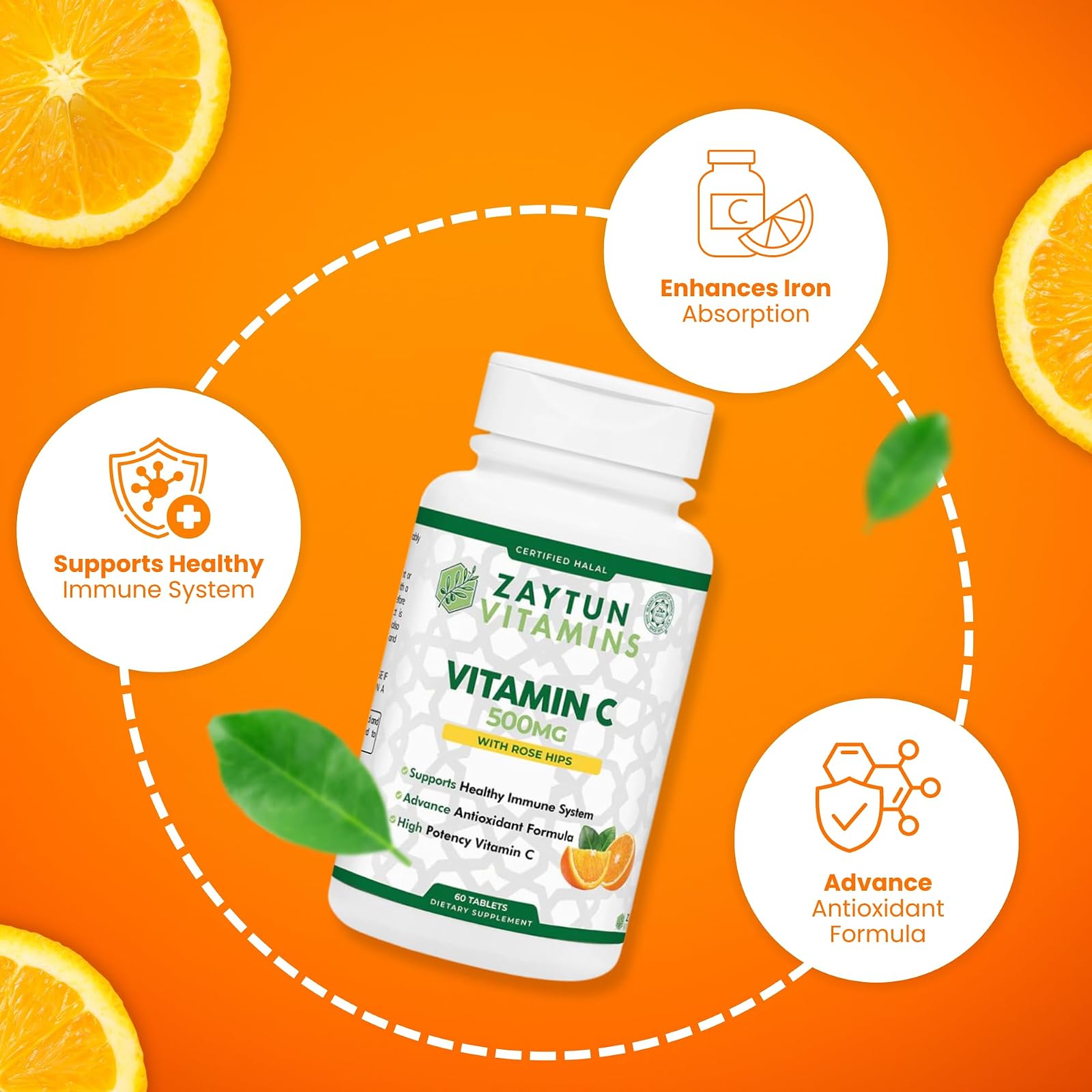 easy to swallow vitamin C capsules