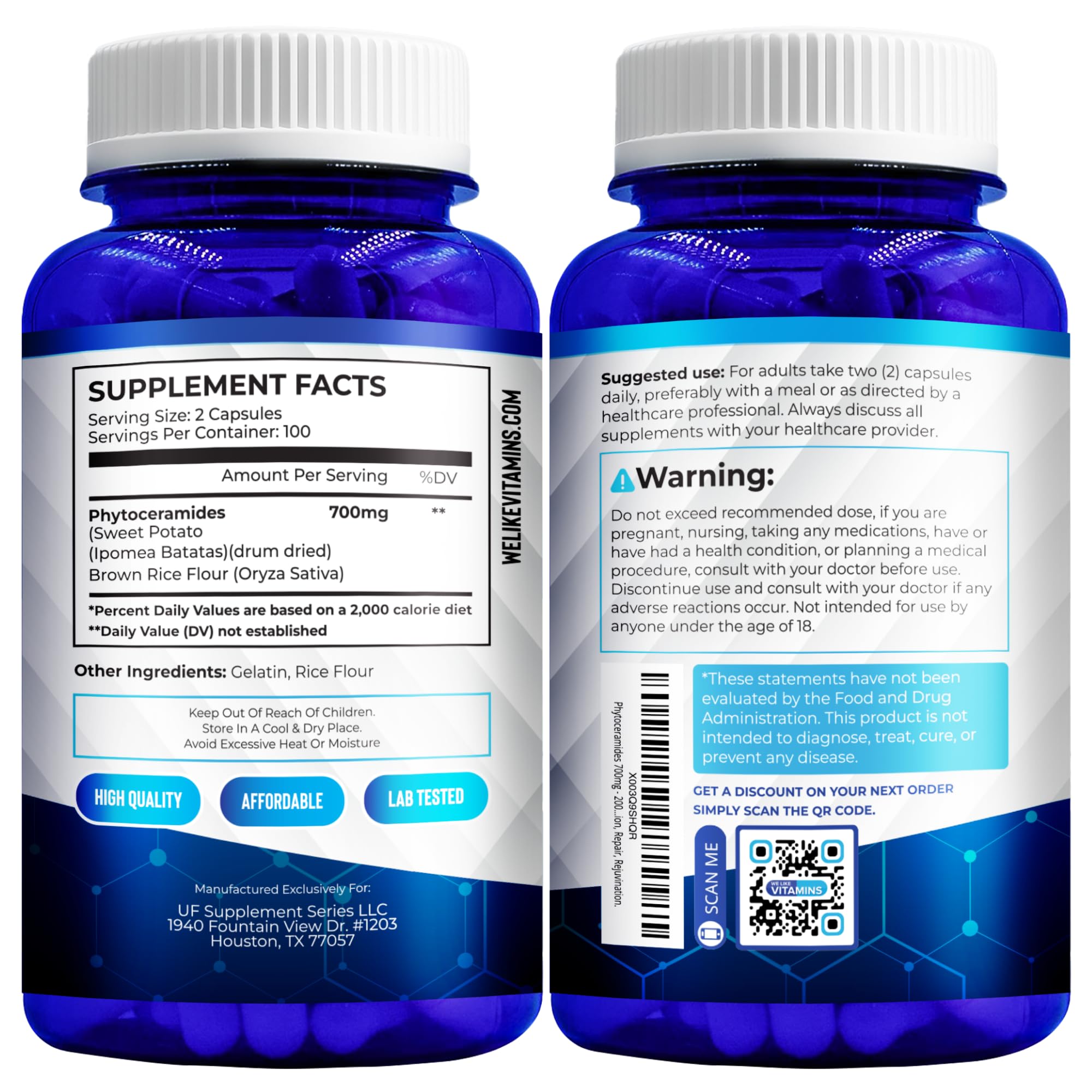 Easy-to-swallow vitamin capsules
