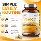 easy-to-swallow Vitamin D capsules