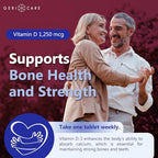 easy-to-swallow vitamin D capsules