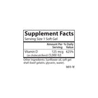 easy to swallow vitamin D softgels