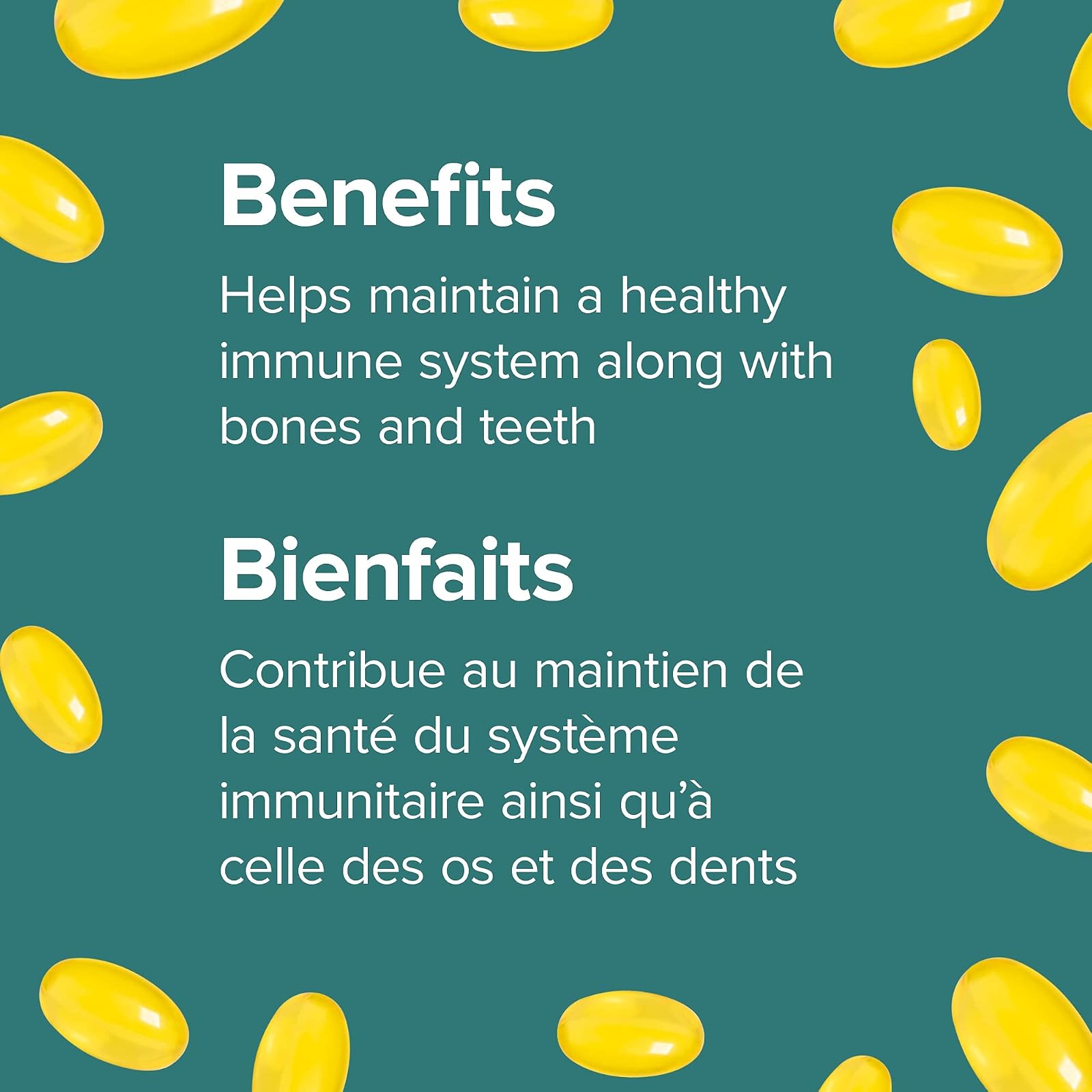 easy to swallow vitamin D softgels