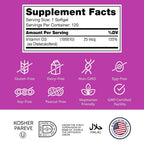 Easy to swallow Vitamin D softgels