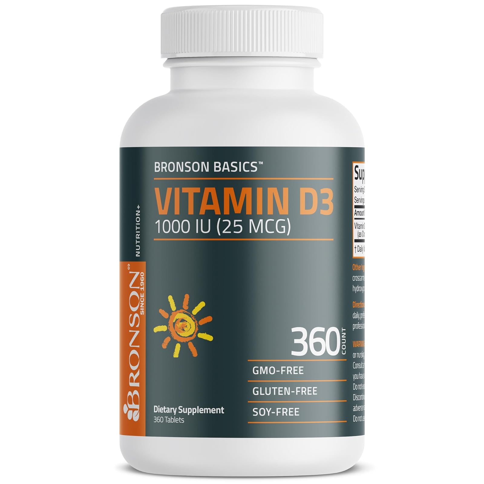 easy to swallow Vitamin D tablets