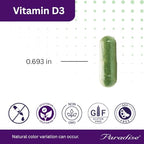 easy to swallow vitamin D3 capsules
