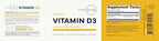 easy to swallow vitamin D3 capsules