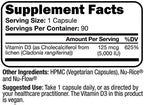 easy to swallow vitamin D3 capsules