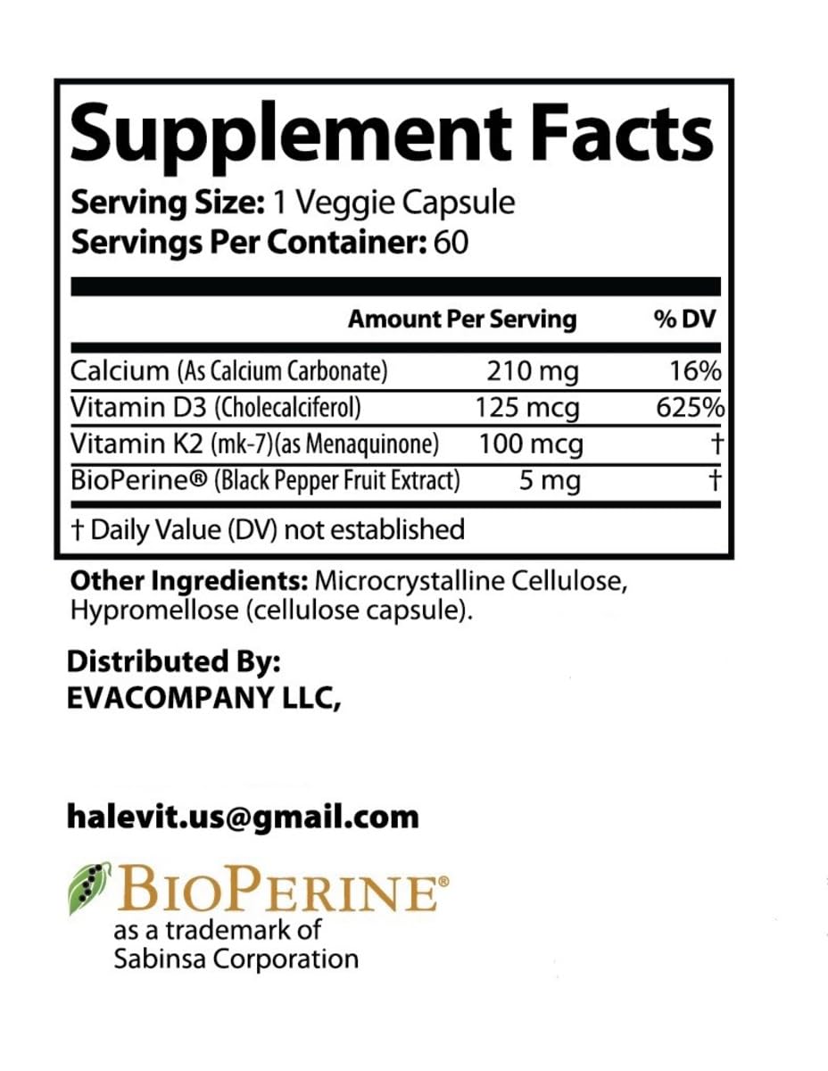 easy to swallow vitamin D3 K2