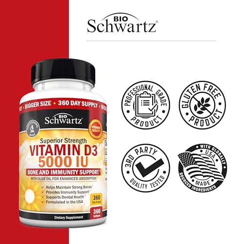 easy-to-swallow vitamin D3 softgels