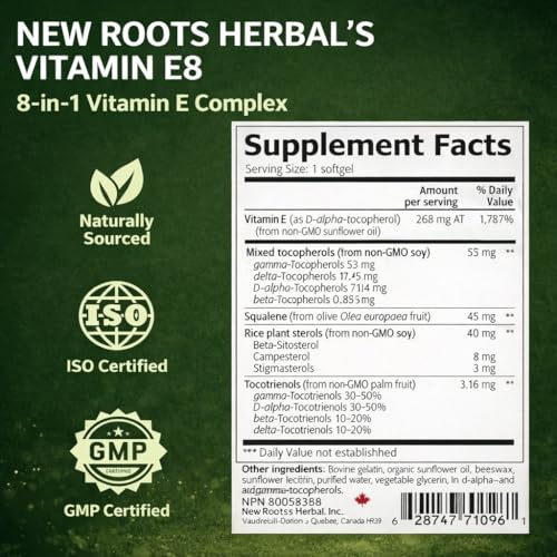easy to swallow vitamin e capsules