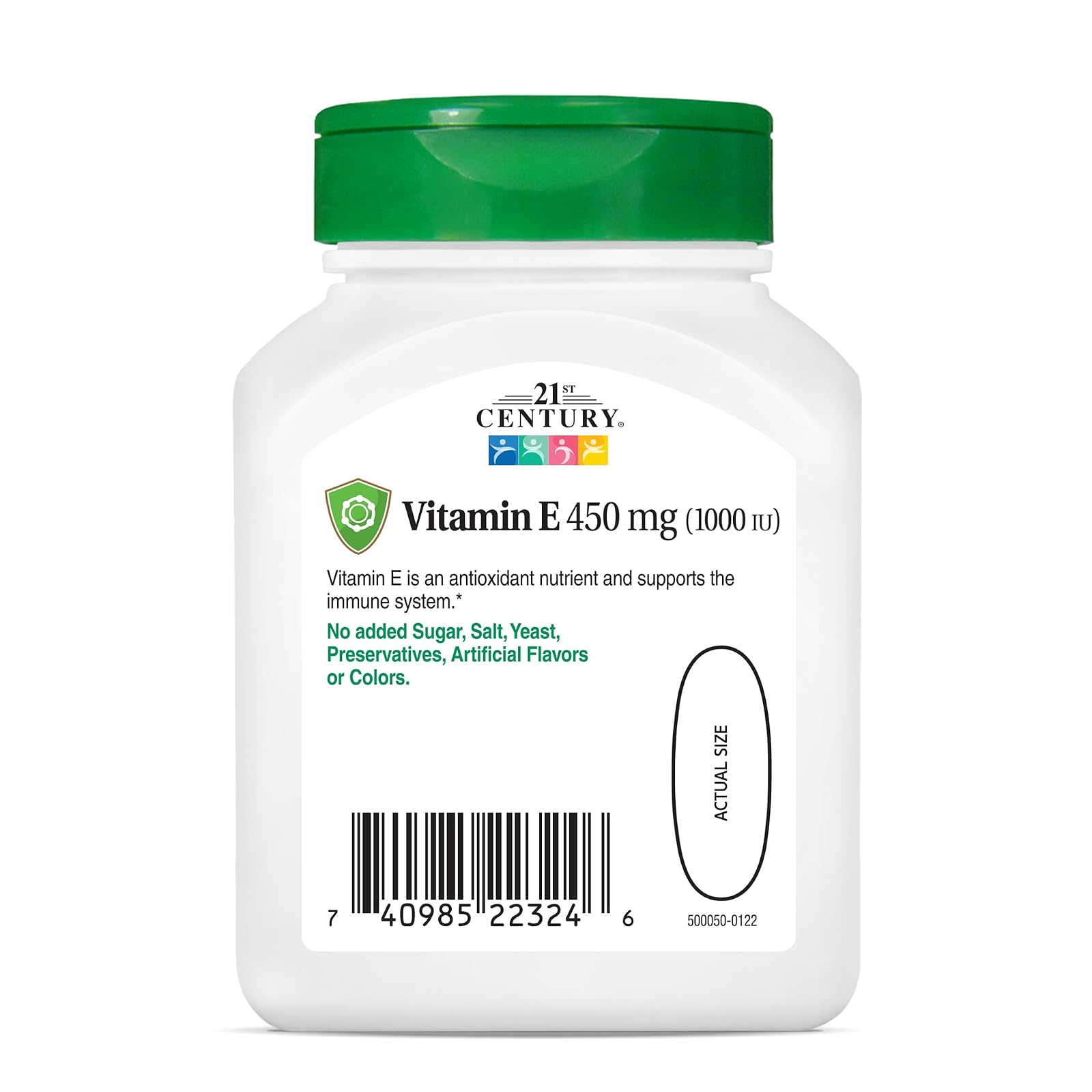 easy to swallow vitamin e capsules