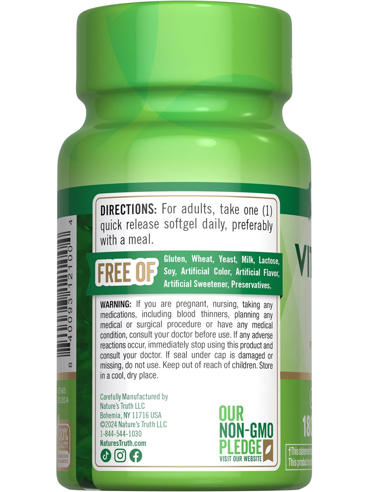 easy-to-swallow vitamin K softgels