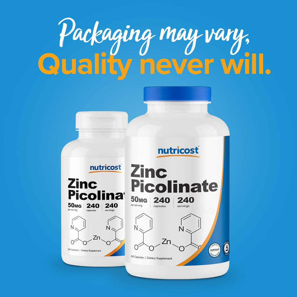 easy to swallow zinc capsules