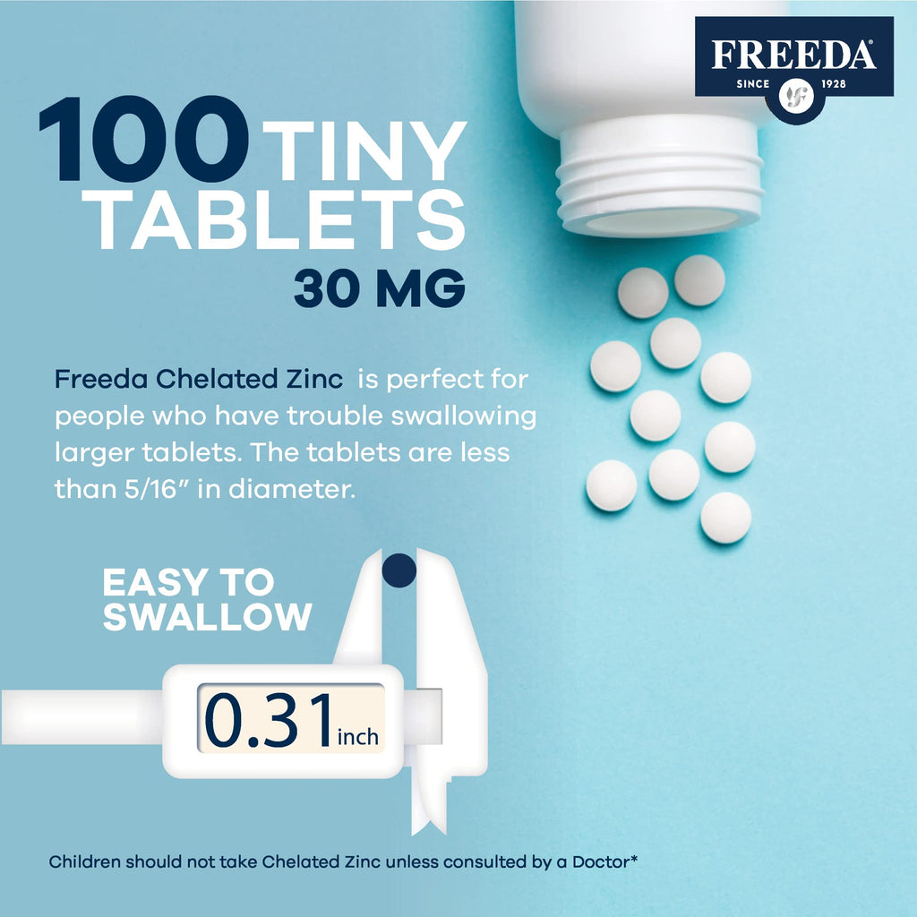 easy-to-swallow zinc capsules