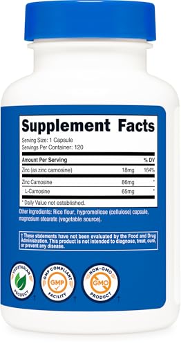 easy-to-swallow zinc capsules