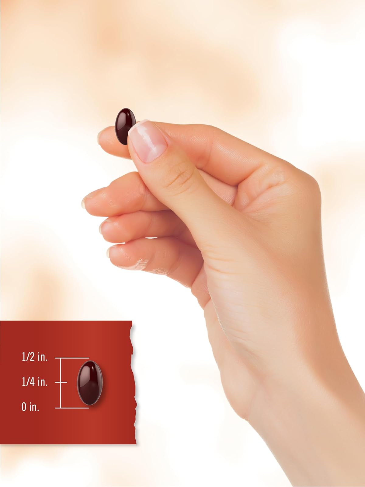 Easy to swallow zinc softgels