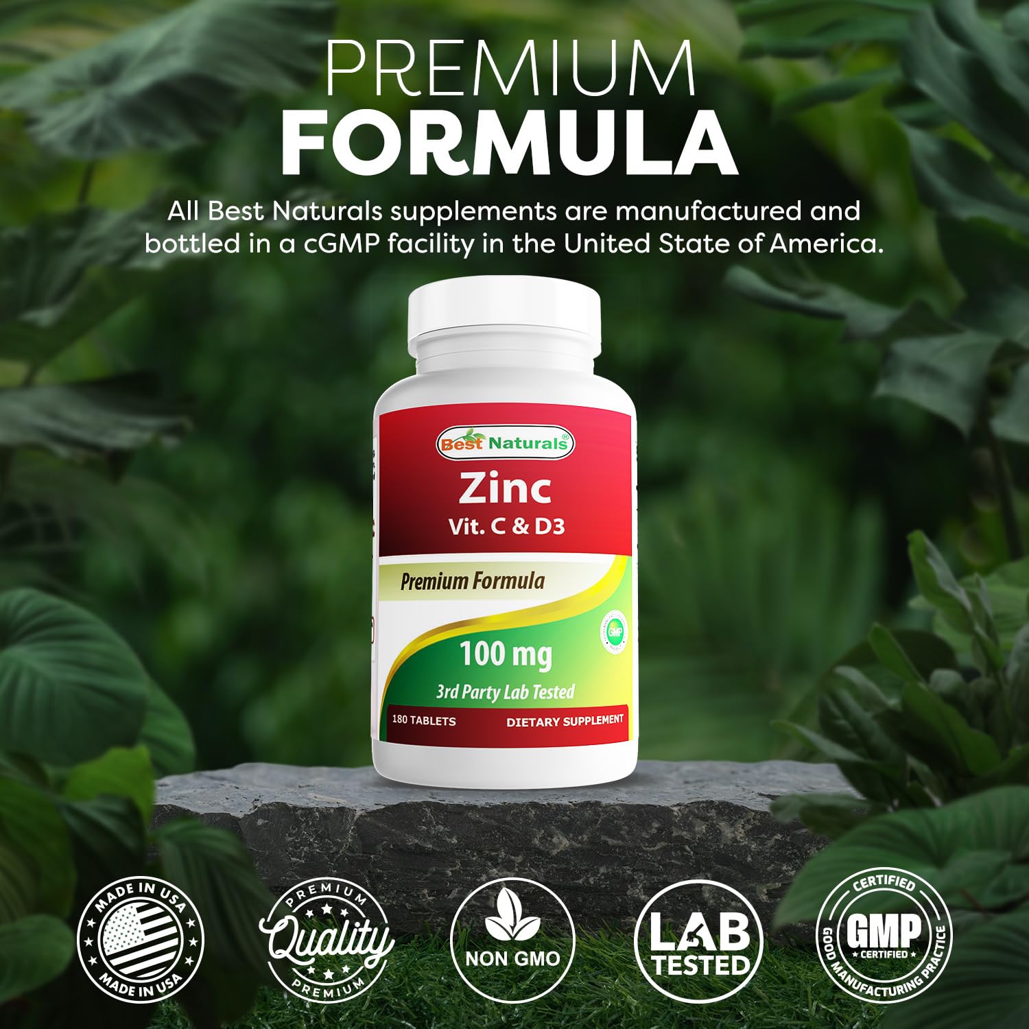 easy to swallow zinc tablets