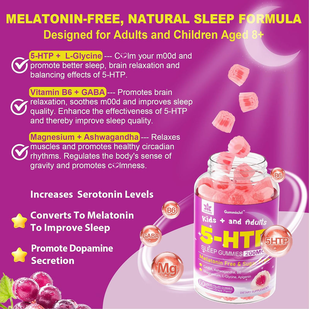 easy-to-take 5-htp gummy format