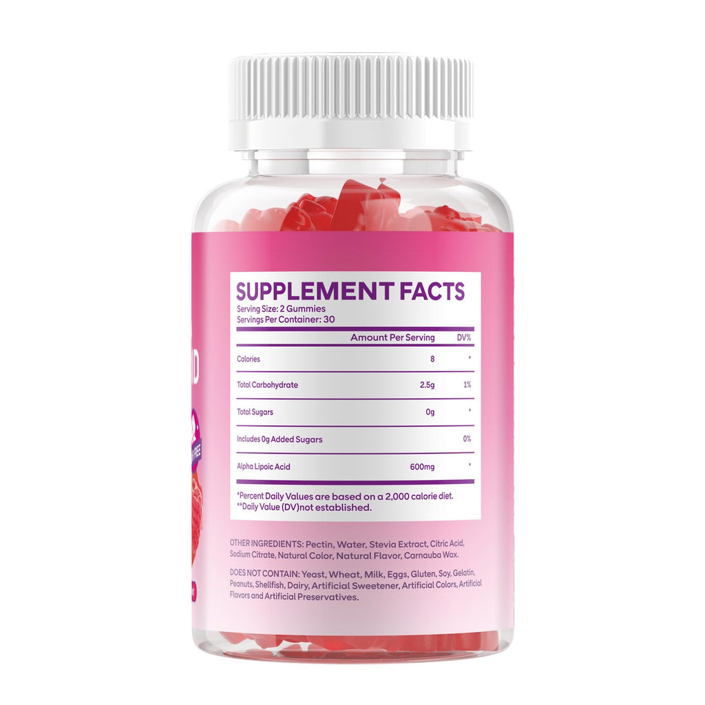 Easy-to-take Alpha Lipoic Acid gummies