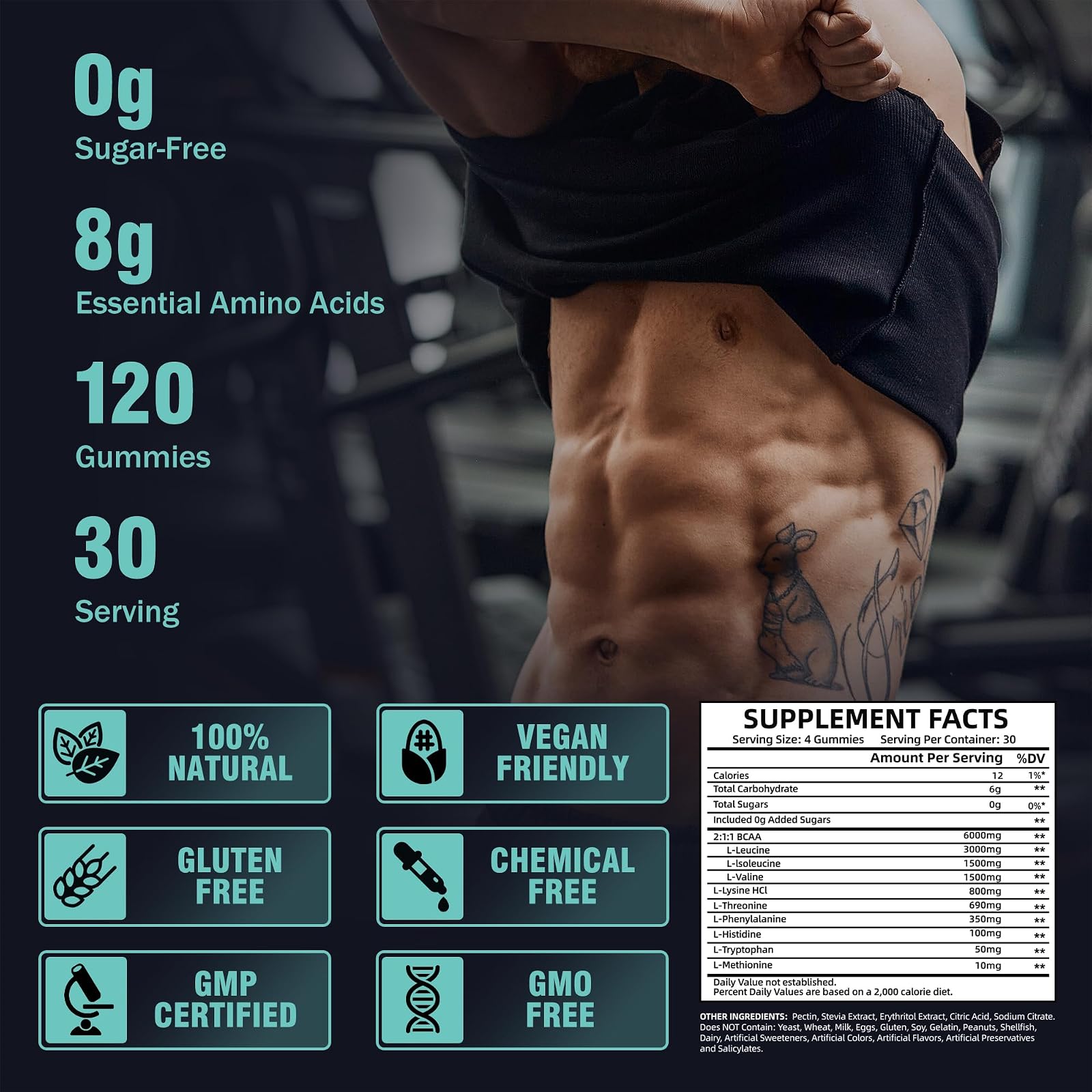Easy-to-take amino acid supplement