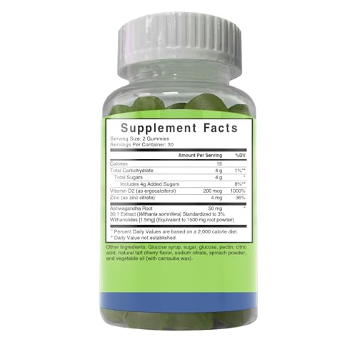 Easy to take Ashwagandha gummies