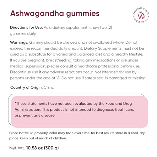 easy-to-take ashwagandha gummy supplements