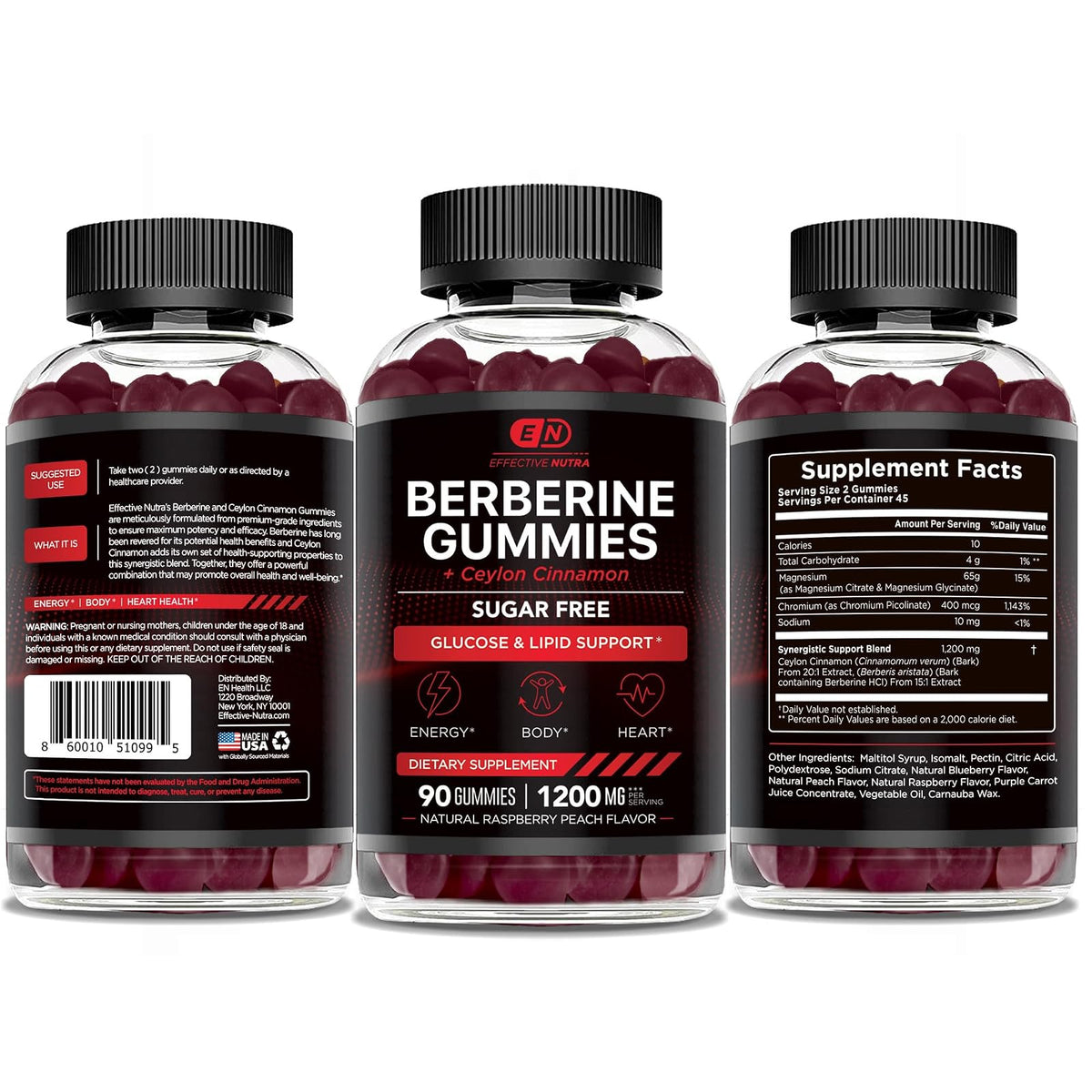 easy-to-take berberine gummy vitamins