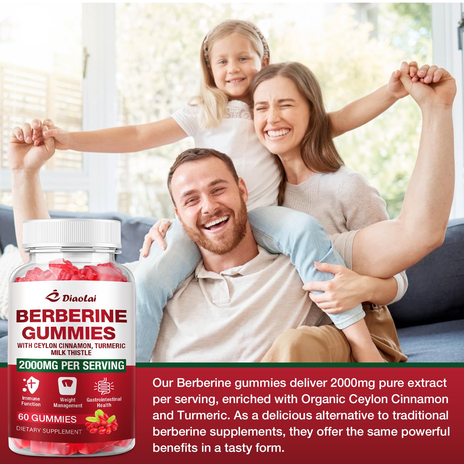 easy-to-take berberine hcl gummies