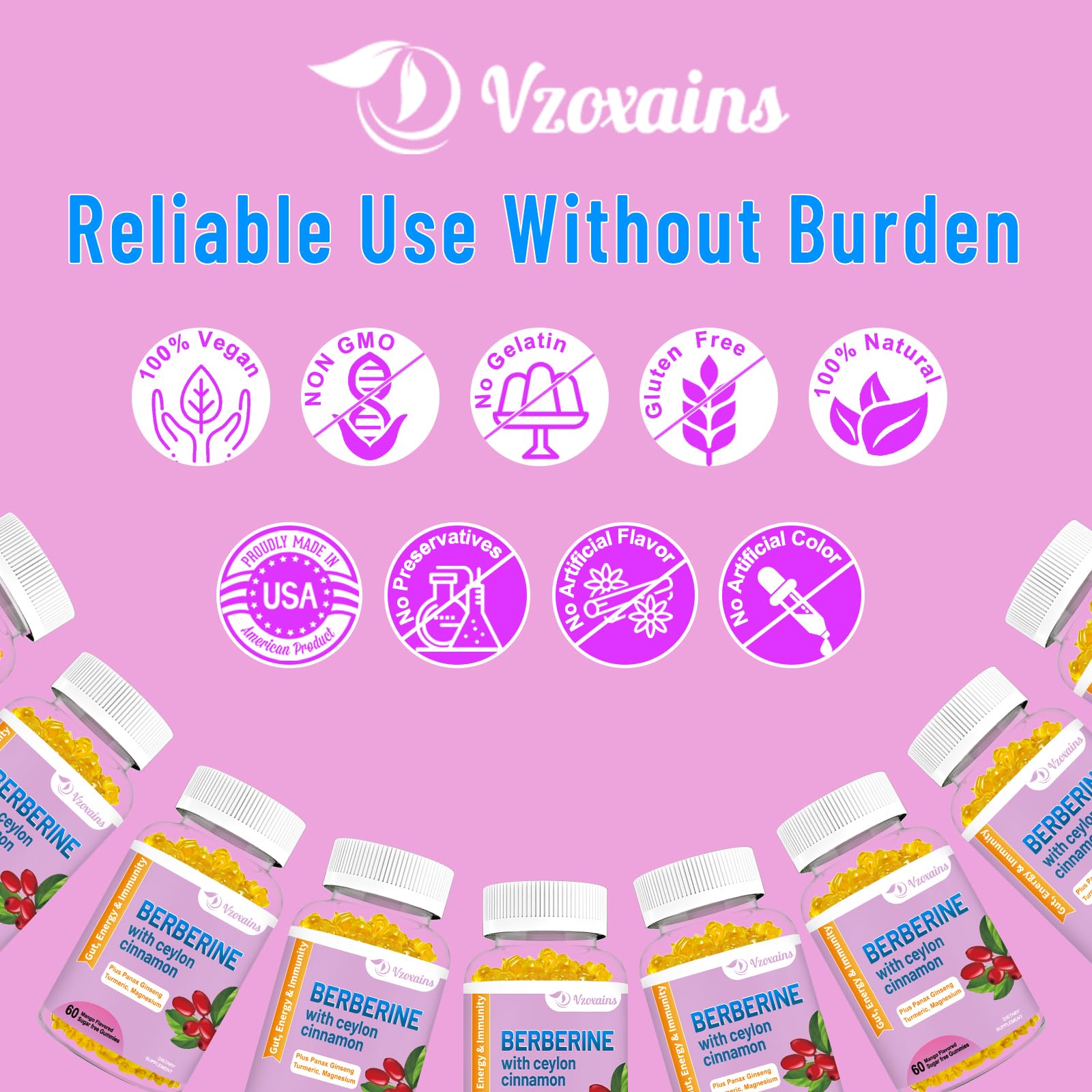 easy to take berberine supplements