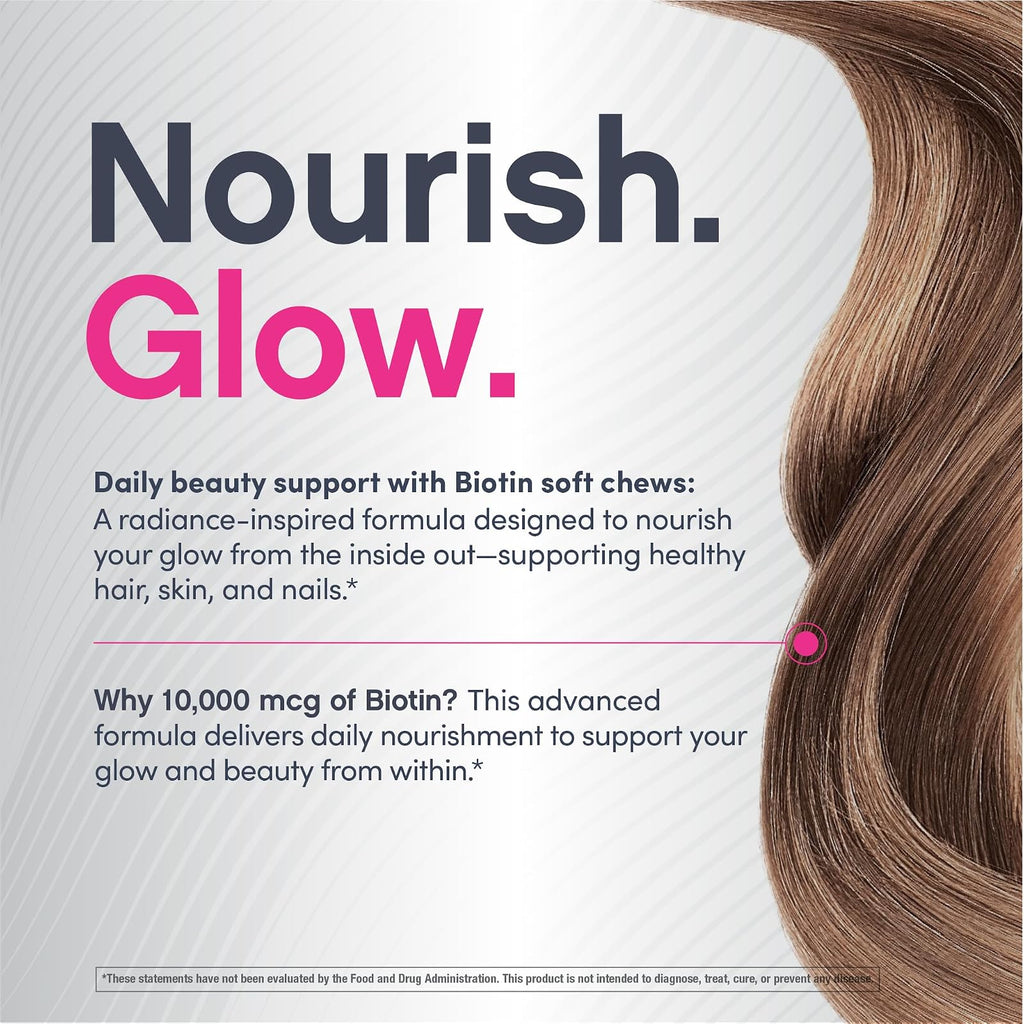easy-to-take biotin chews for wellness