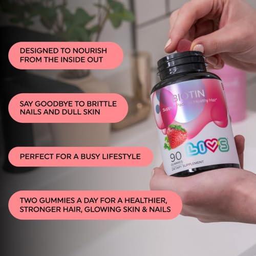 easy-to-take biotin gummies 10,000 mcg