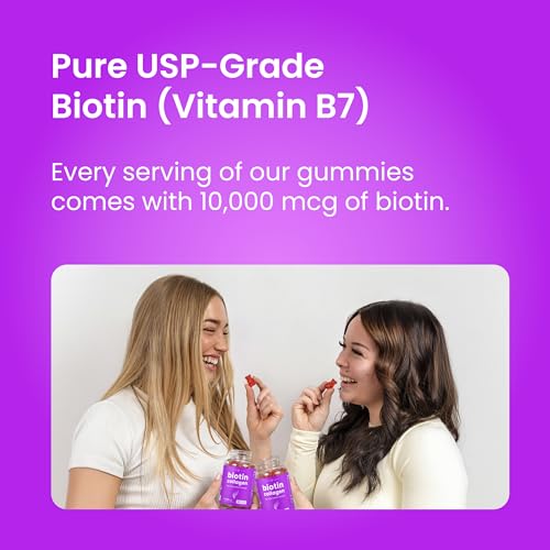 easy-to-take biotin gummies for nails