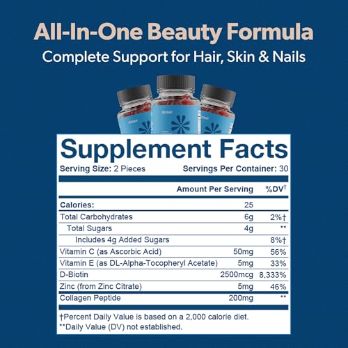 easy to take biotin gummies
