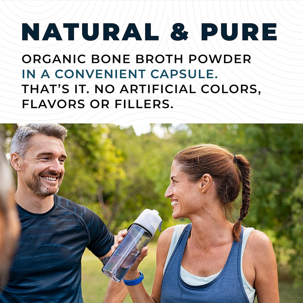 easy-to-take bone broth capsules