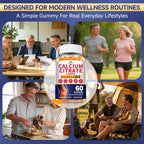 Easy-to-take calcium and vitamin D3