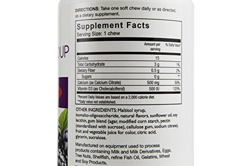 easy to take calcium citrate gummies