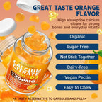 Easy-to-take calcium citrate gummies