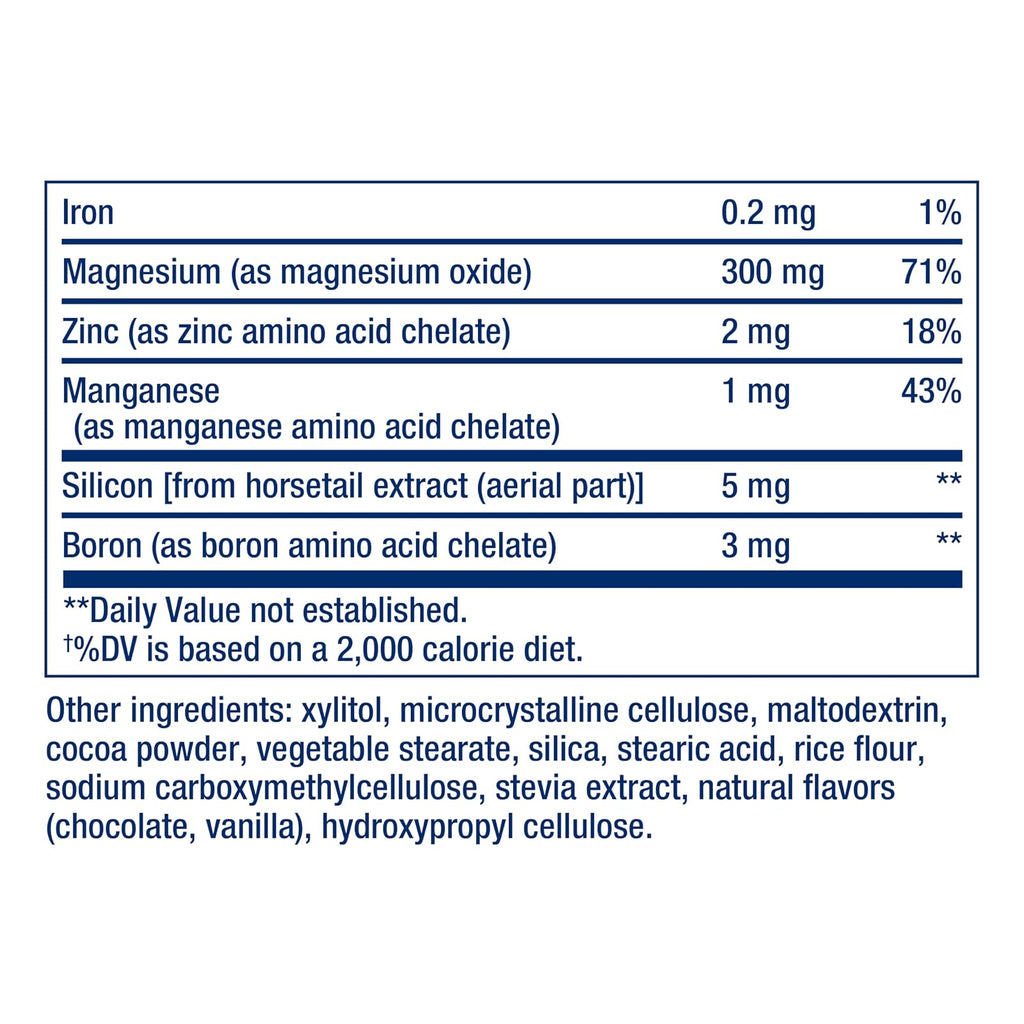 Easy-to-take calcium for strong bones